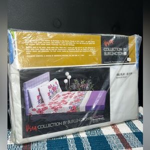 Vera Collection | Bedding | Vintage Vera Collection By Burlington Flat ...